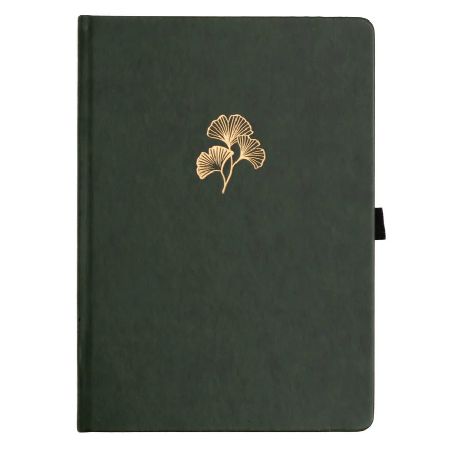 Archer & Olive B5 Dotted Notebook - Ginkgo Leaf | Paper Kooka