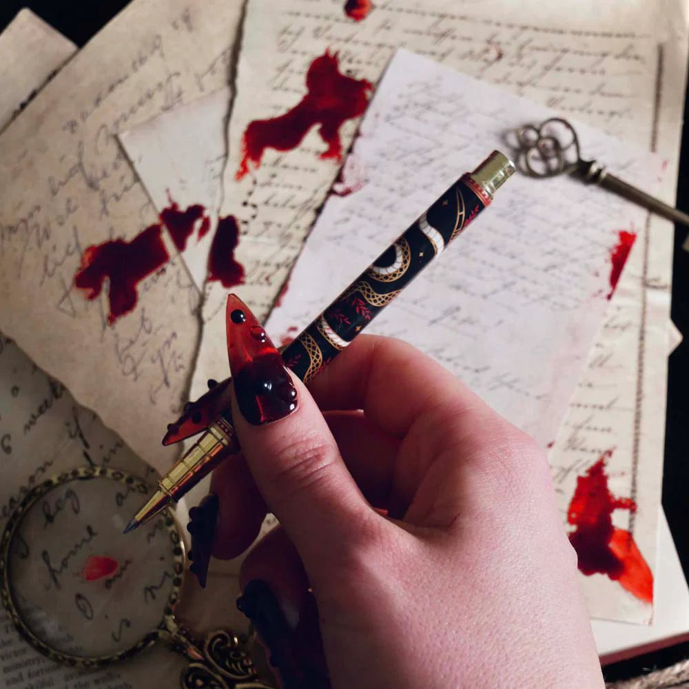 The Quirky Cup Collective -Bad Blood Pen | Paper Kooka