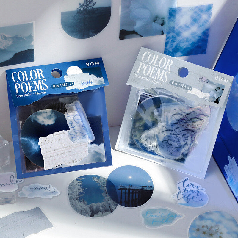 BGM White Colourful Tracing Paper Stickers | Paper Kooka