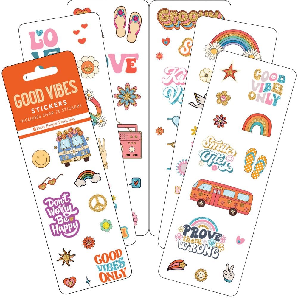 Good Vibes Sticker Set | Paper Kooka Australia