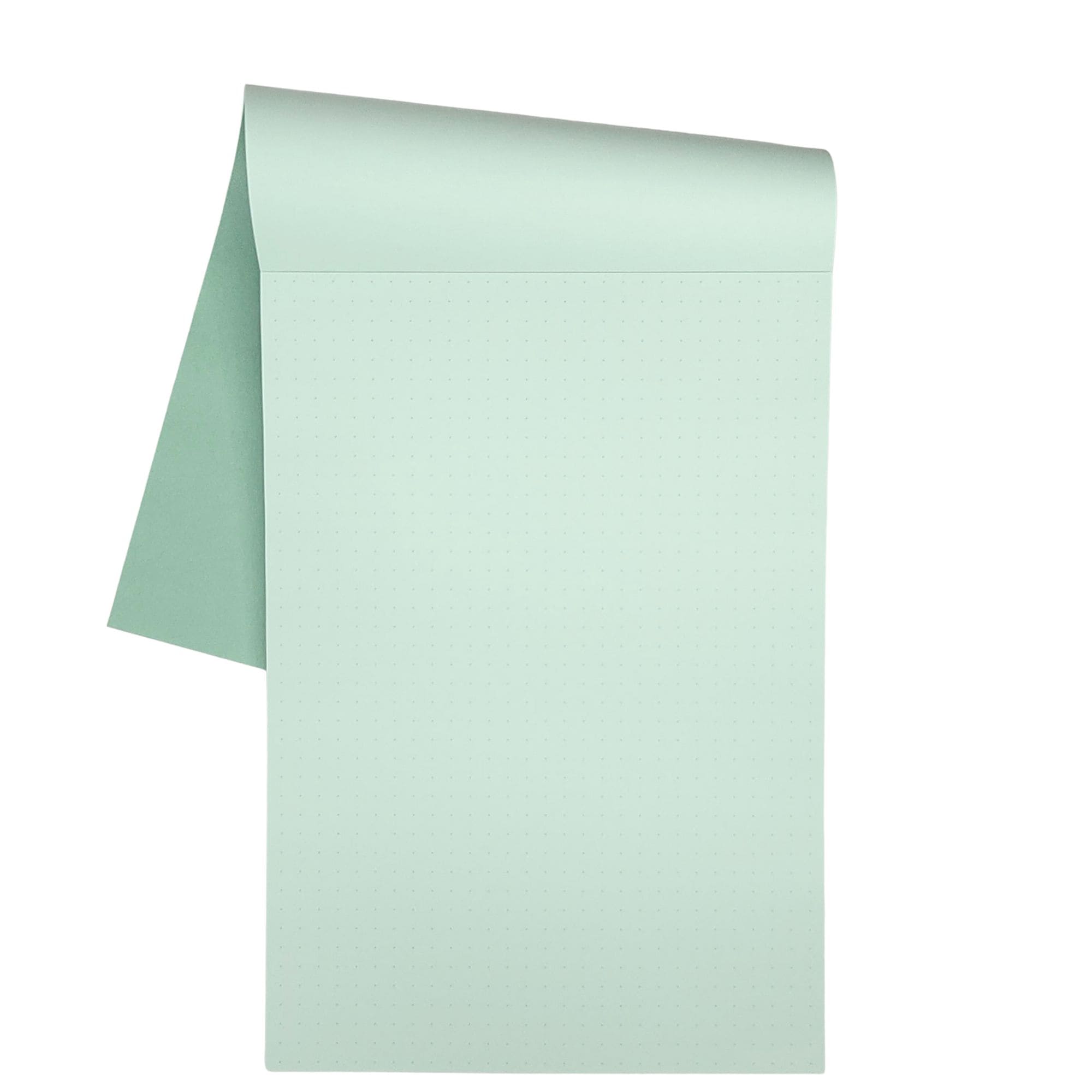 Midori A5 Dotted Notepad - Green | Paper Kooka Australia