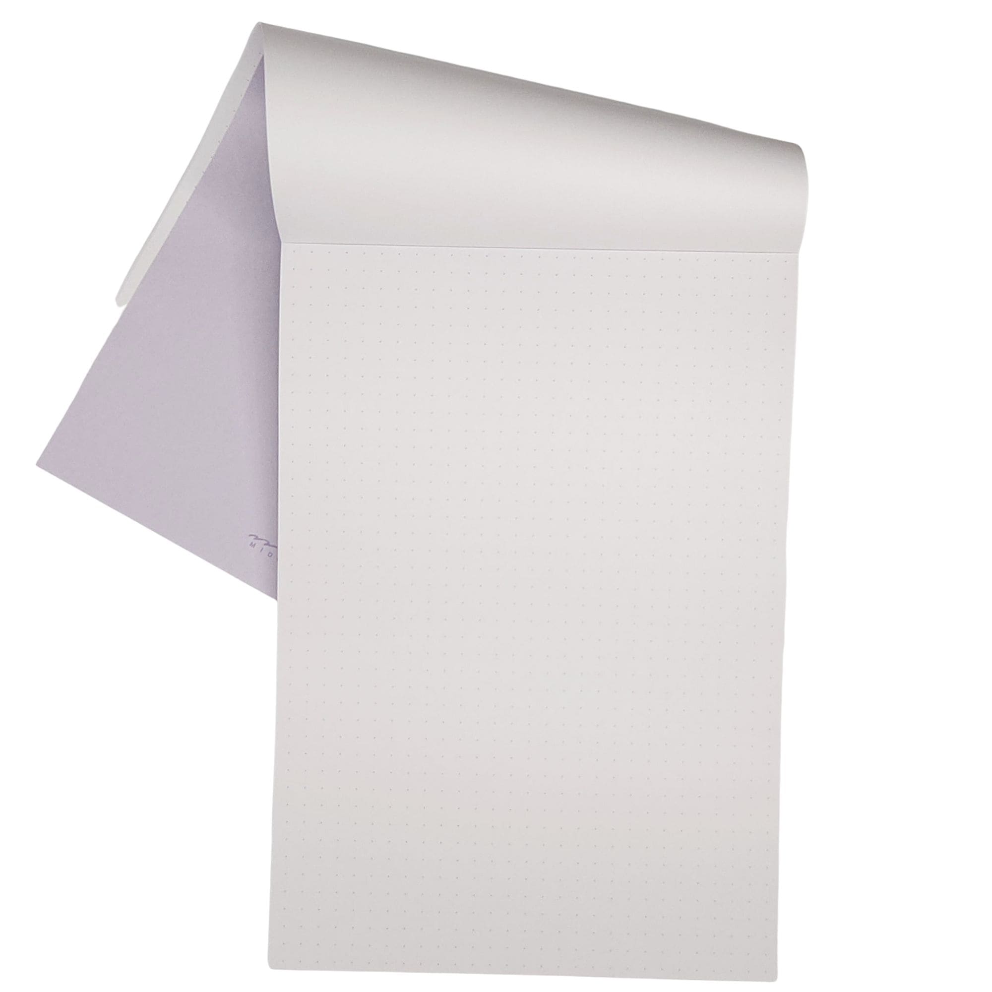 Midori A5 Dotted Notepad - Purple | Paper Kooka Australia
