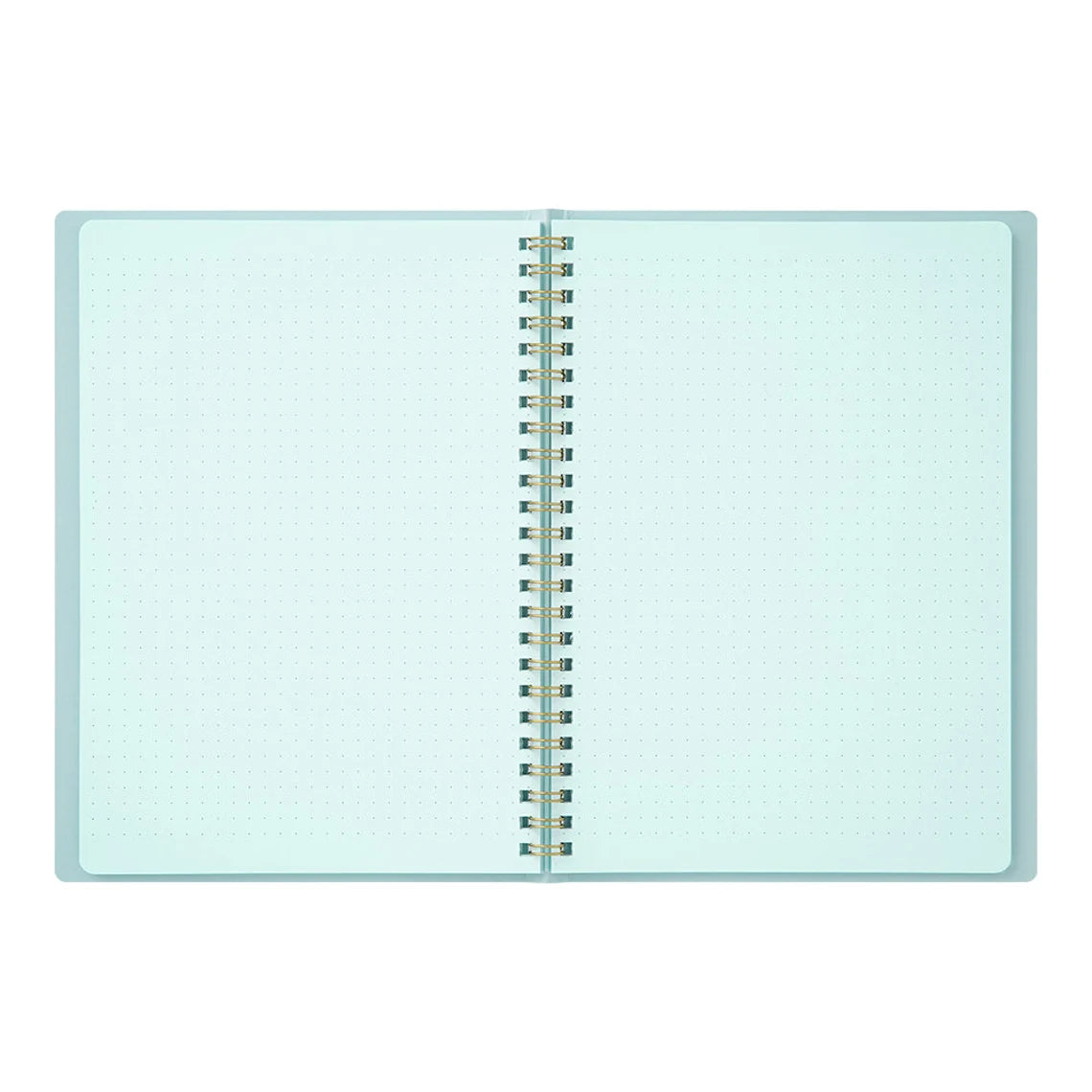 Midori A5 Ring Dotted Notebook - Blue| Paper Kooka