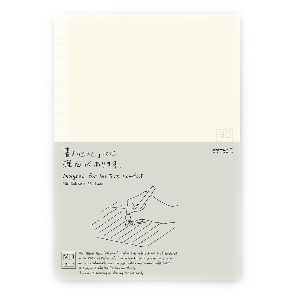 Midori MD A5 Lined Notebook | Paper Kooka