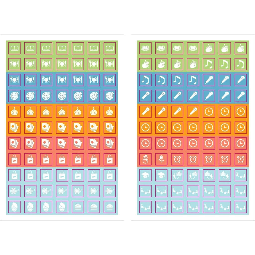 Dotted Journal Planner Stickers | Paper Kooka