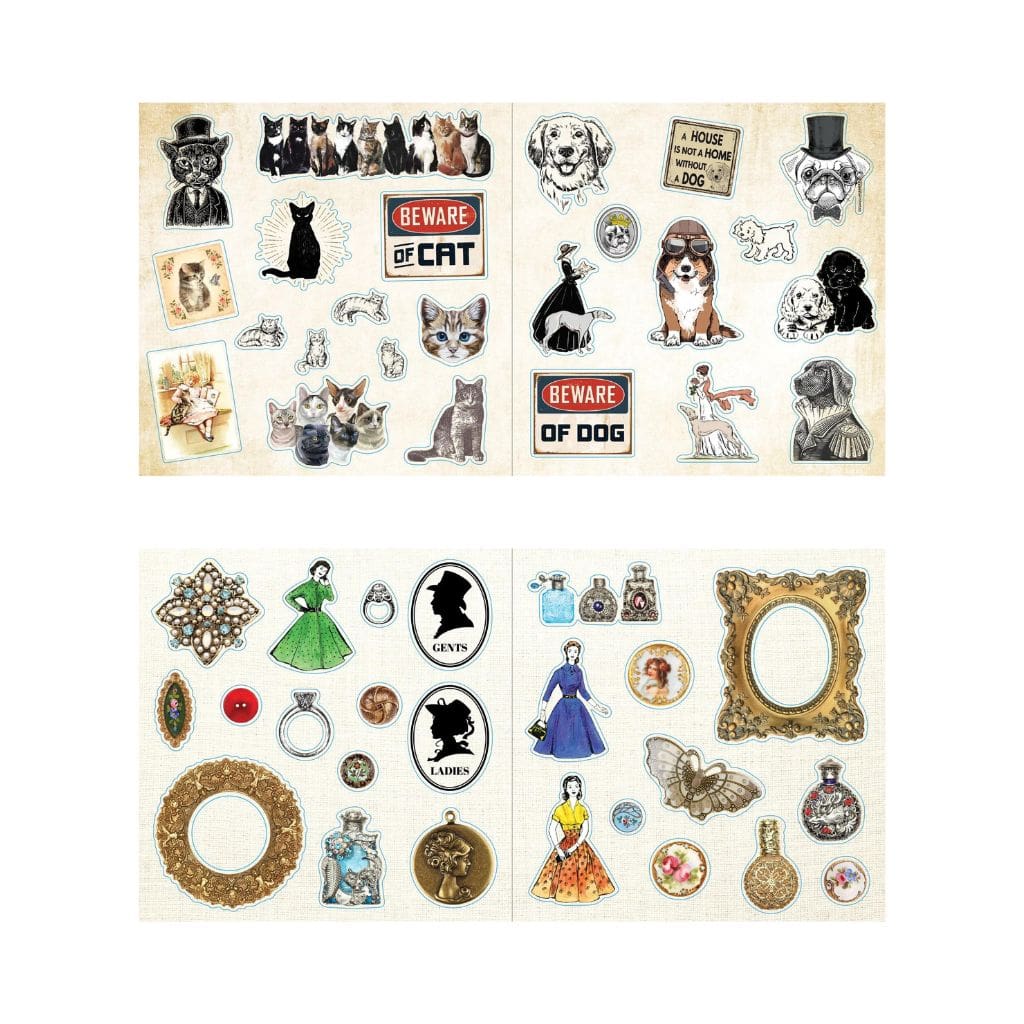 Loads of Ephemera Sticker Book | Paper Kooka Australia