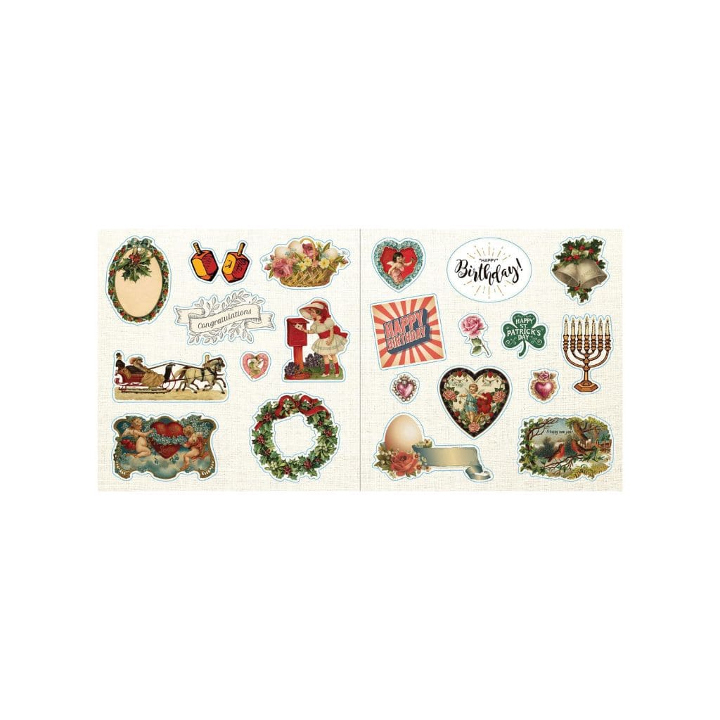 Loads of Ephemera Sticker Book | Paper Kooka Australia
