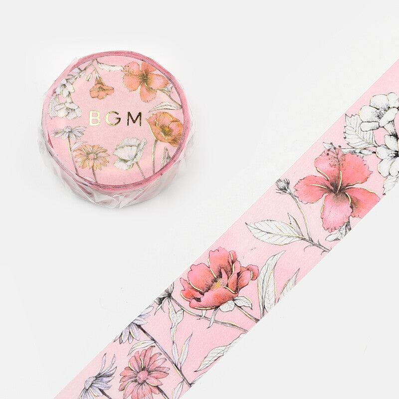 BGM Red Margin washi tape | Paper Kooka